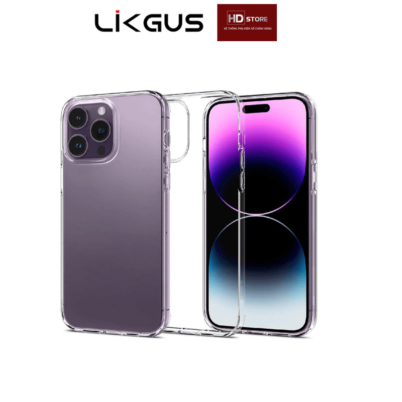 Ốp Trong LIKGUS CRYSTAL Clear Case bảo vệ Camera Chống ố Viền dẻo cho ...