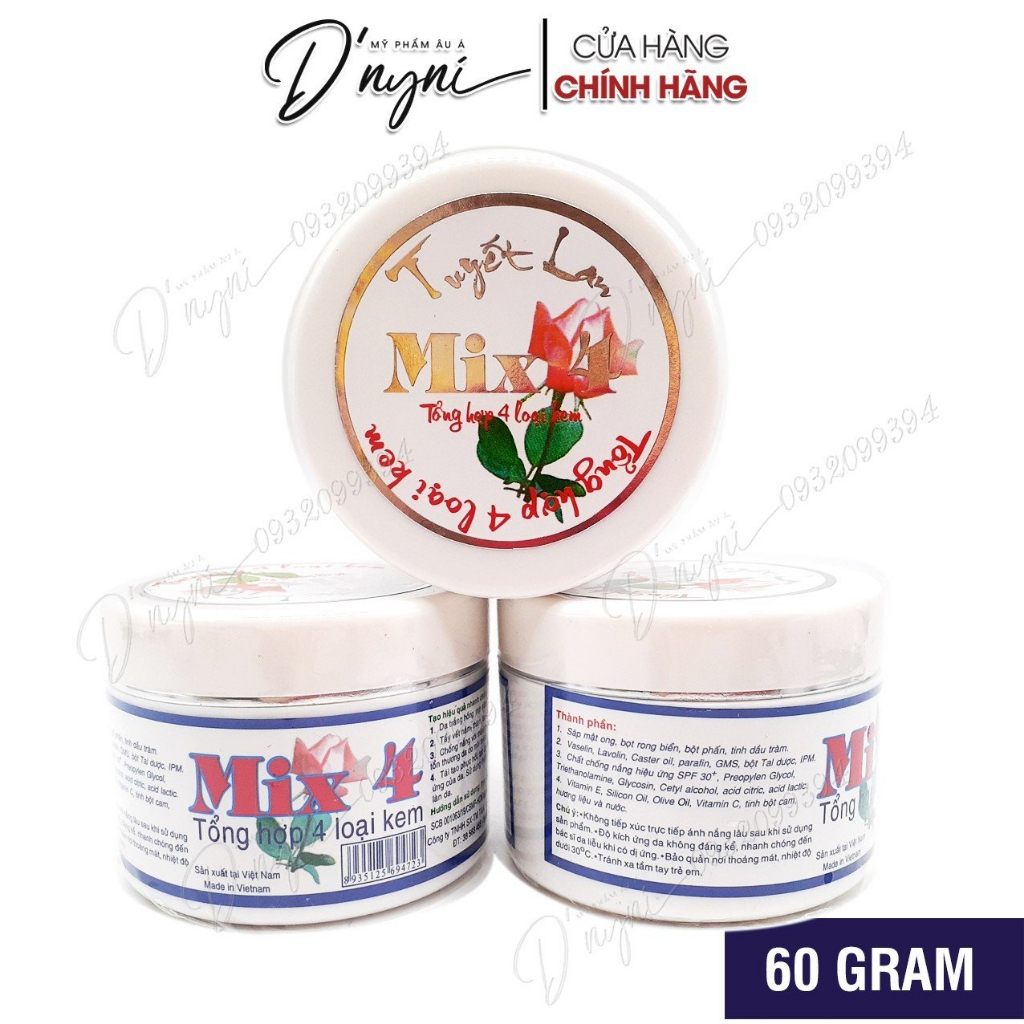 Kem Dưỡng Toàn Thân Mix 4 Tuyết Lan - Mix 4 Bông Hồng Hoàng Gia Tổng ...