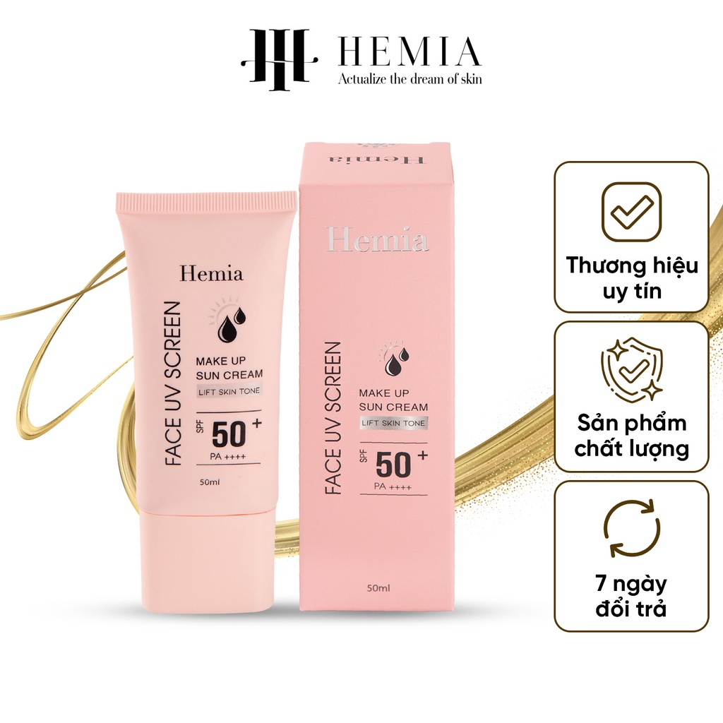 Kem chống nắng Hemia dành cho mặt( Hemia Hàn Quốc ) Hemia MaKe Up Sun ...