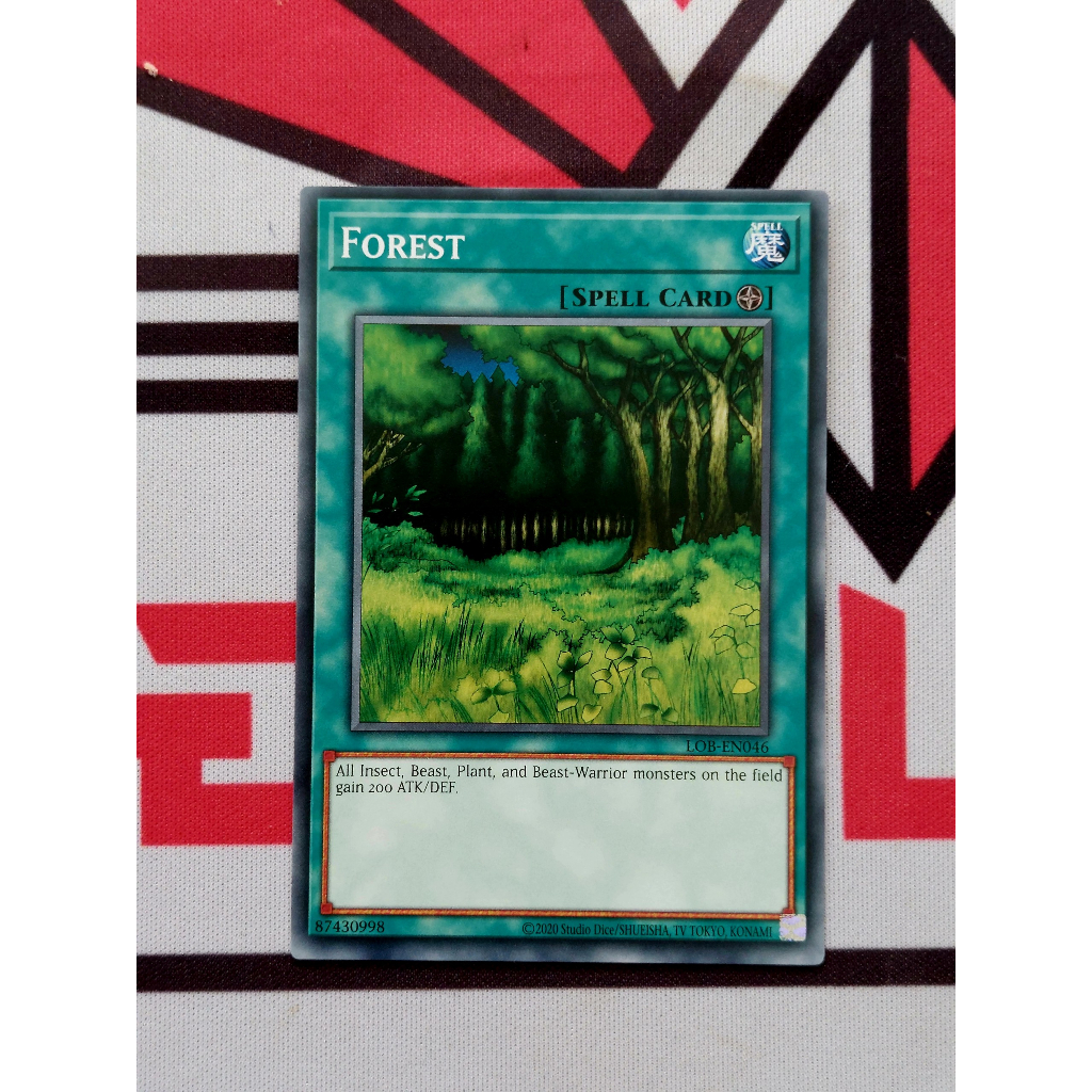 [ Đỗ Lạc Shop ] Thẻ Bài Yugioh Spell Forest - LOB-EN046 - Common ...