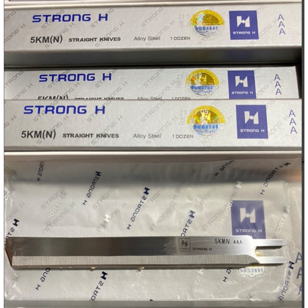 Hộp 12 lưỡi dao máy cắt đứng StrongH dùng cho máy cắt vải từ 5inch đến ...