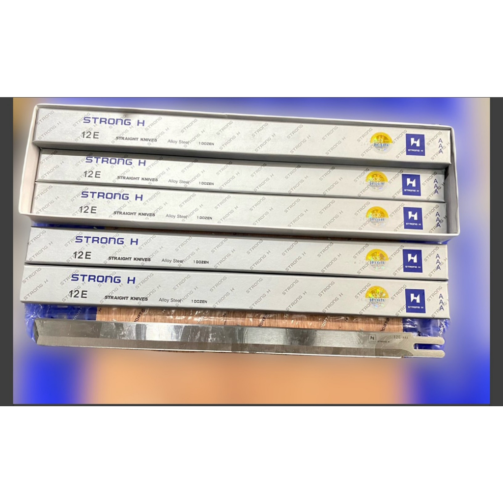 Hộp 12 lưỡi dao máy cắt đứng StrongH dùng cho máy cắt vải từ 5inch đến ...