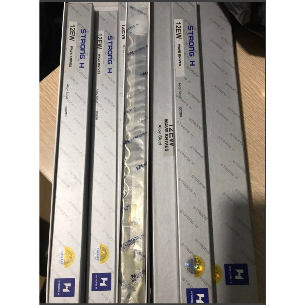 Hộp 12 lưỡi dao máy cắt đứng StrongH dùng cho máy cắt vải từ 5inch đến ...