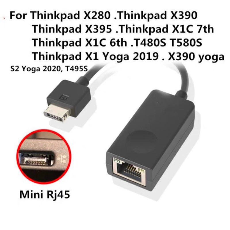 Cáp chuyển mini Rj45 sang cổng Lan cho ThinkPad | Shopee Việt Nam