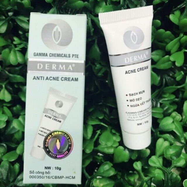 Kem giảm mụn Anti Acne Cream DERMA Gamma Chemicals giảm sưng, mờ thâm ...