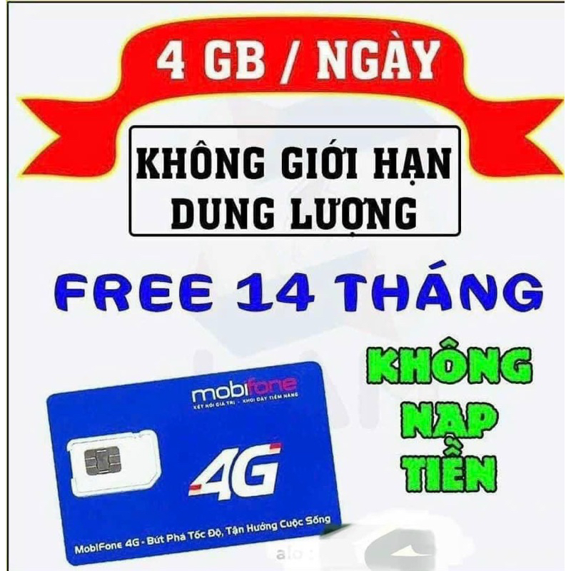 SIM MOBIFONE 12MDT255 12MDT50 12MDT150 21G12 - TRỌN GÓI 6T - 12T - Không Phải Nạp Tiền | Shopee ...