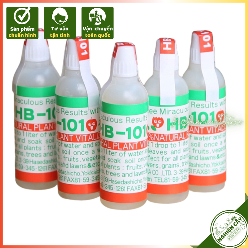 HB101 tem đỏ - Kích rễ, đâm chồi, phục hồi mọi loại cây yếu - lọ 6ml | Shopee Việt Nam