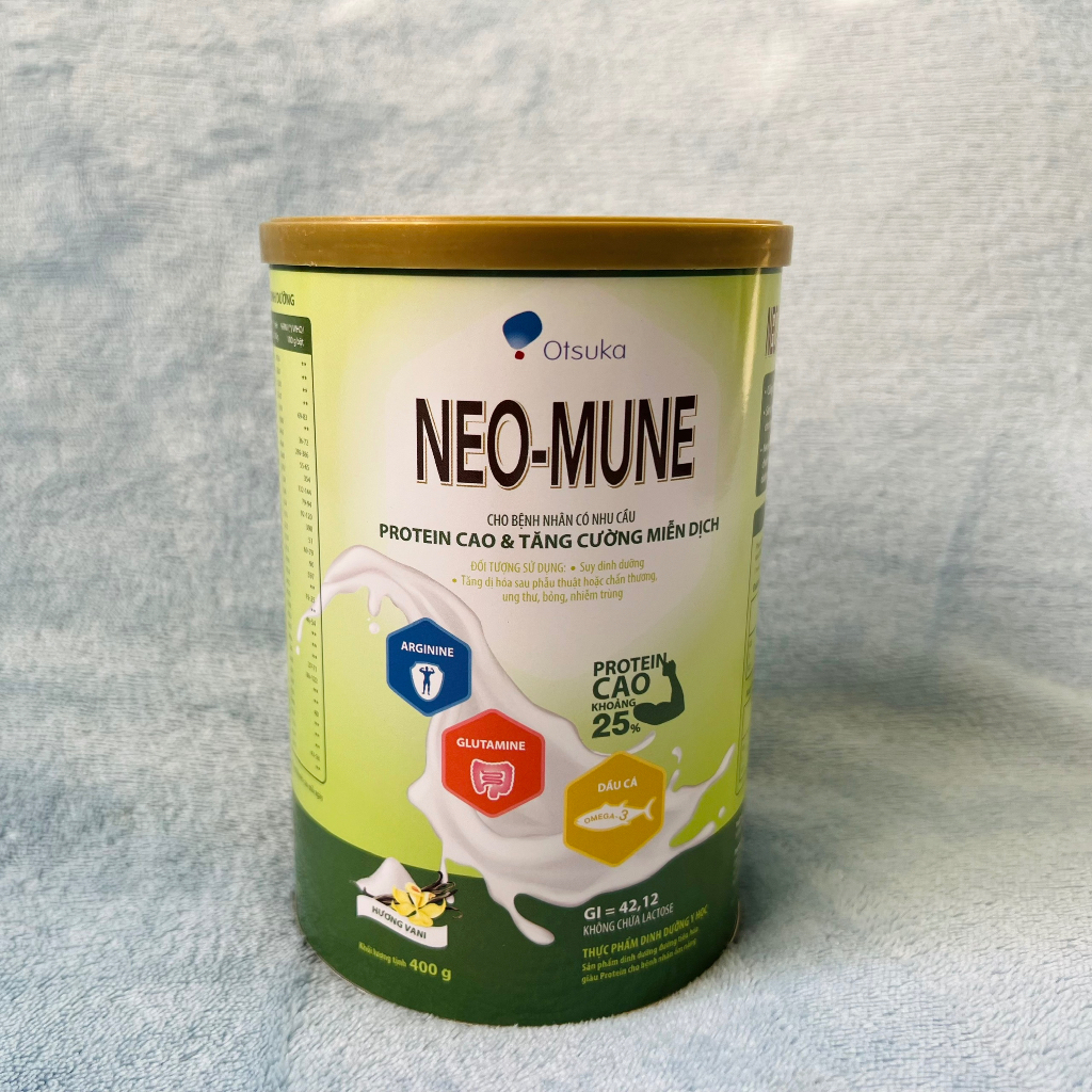 Neo-Mune Hương Vanilla - Dinh Dưỡng Miễn Dịch Cho BN Ung Thư, Phẫu ...
