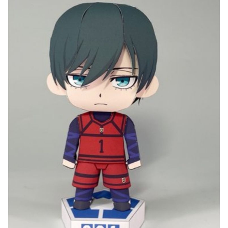 [Blue Lock] - Mô hình giấy Anime Chibi Rin Itoshi | Shopee Việt Nam