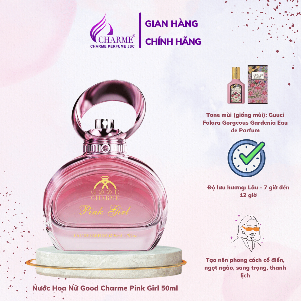 Nước Hoa Nữ Good Charme Pink Girl 50ml | Shopee Việt Nam