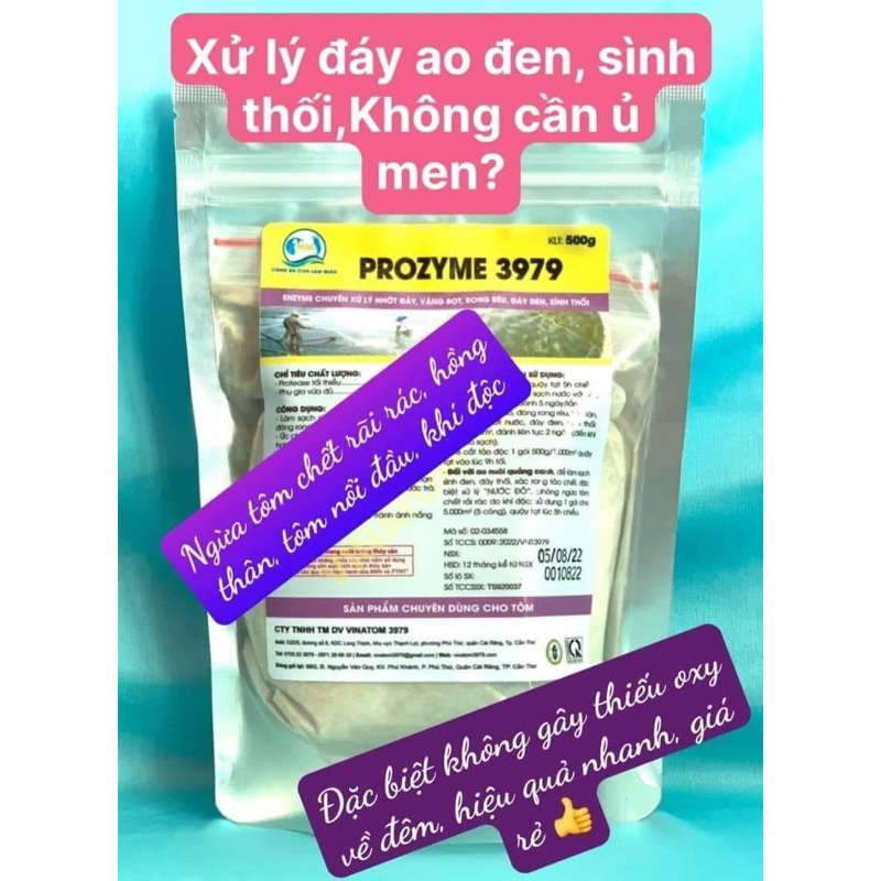 CHUYÊN XỬ LÝ ĐÁY AO PROZYME 3979 | Shopee Việt Nam