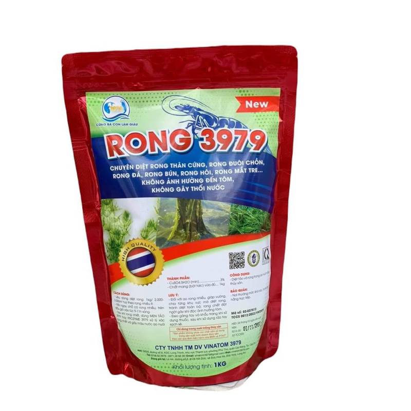 RONG 3979- DIỆT RONG ĐUÔI CHỒN, RONG ĐÁ, RONG BÚN, RONG HÔI, RONG MẮT ...