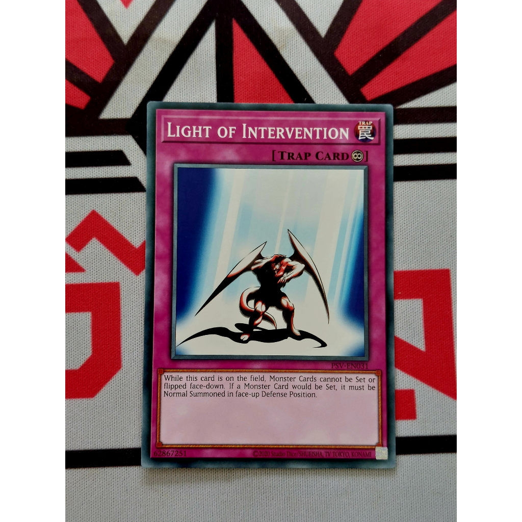 [ Đỗ Lạc Shop ] Thẻ Bài Yugioh Trap Light of Intervention - PSV-EN031 ...