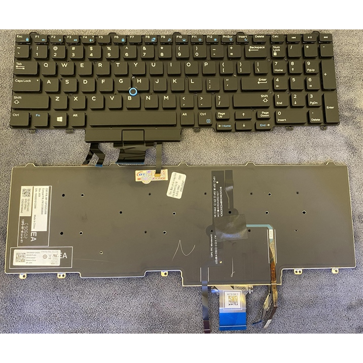 BÀN PHÍM LAPTOP DELL LATITUDE E5550 E5570 E5580 E5590 , Precision 3510 ...