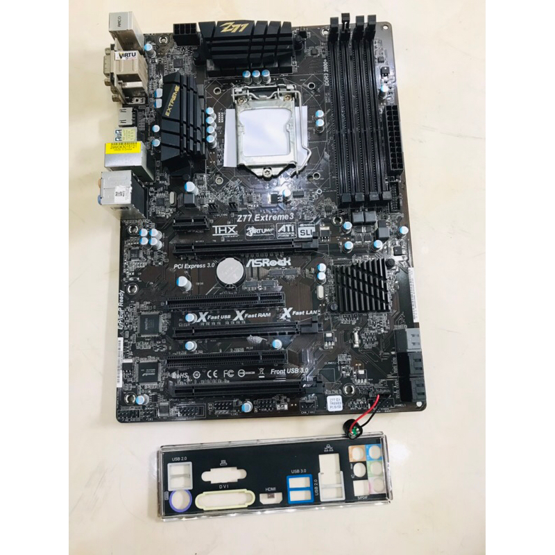Bo mạch chủ Asrock Z77 extreme 3 SLI Crossfire 4 khe ram | Shopee Việt Nam