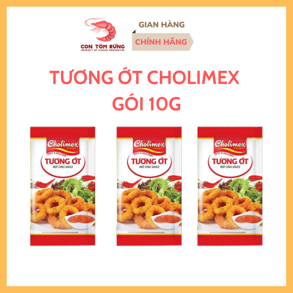 Tương ớt Cholimex gói 10g | Shopee Việt Nam