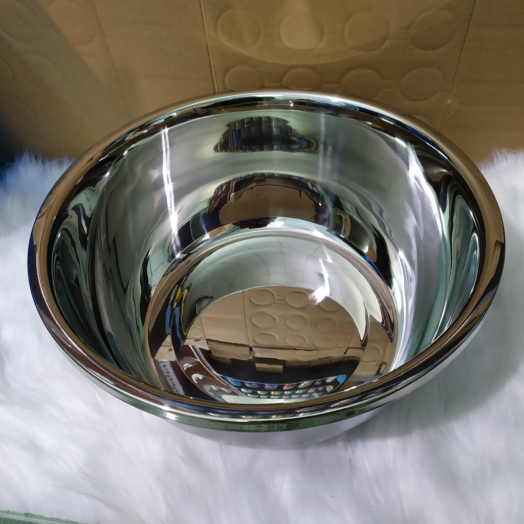 Thau Chậu Sâu Inox 304 Cao Cấp Size 40cm | Shopee Việt Nam