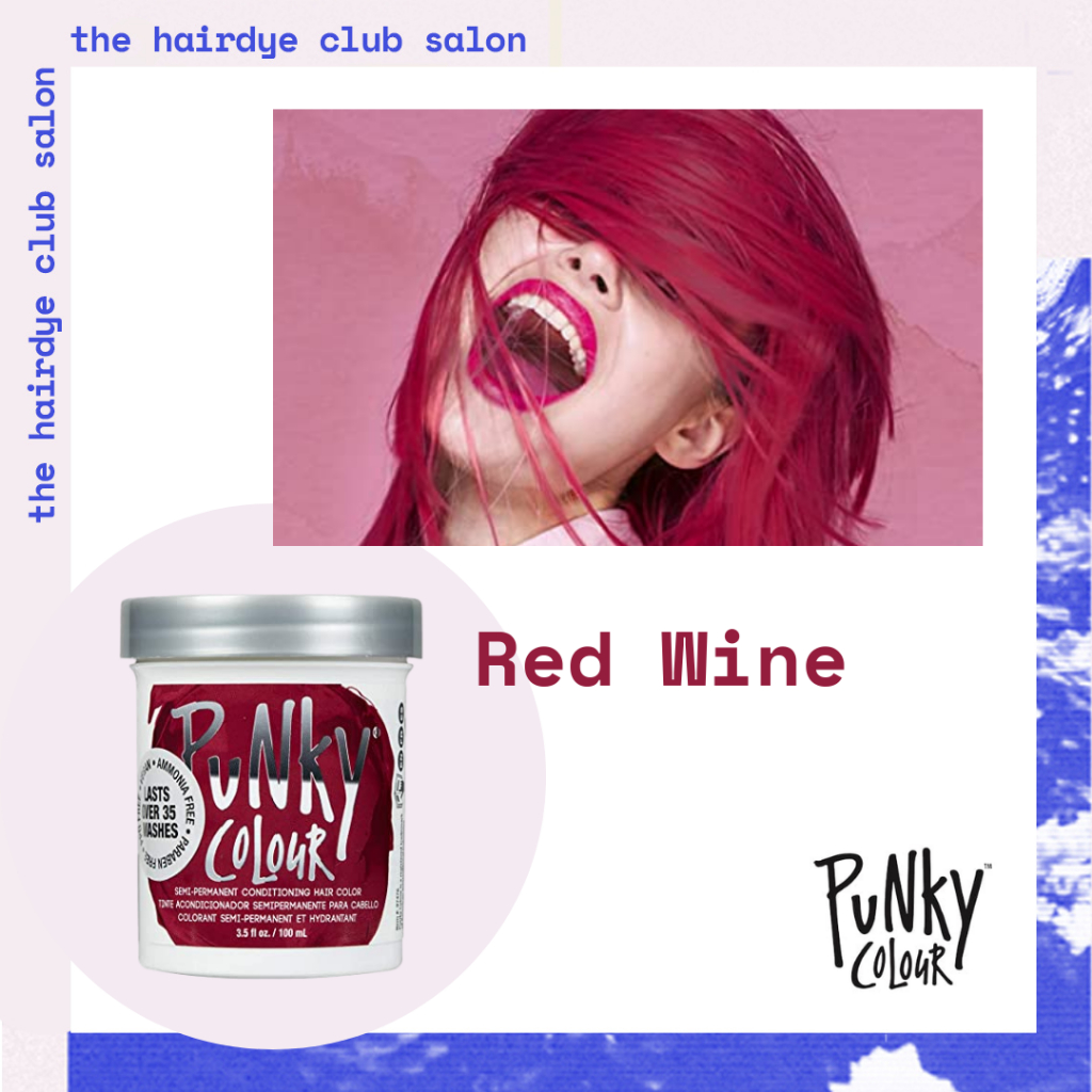 Thuốc nhuộm tóc Punky Colour Semi-permanent - Punky Color ( tone màu đỏ ...