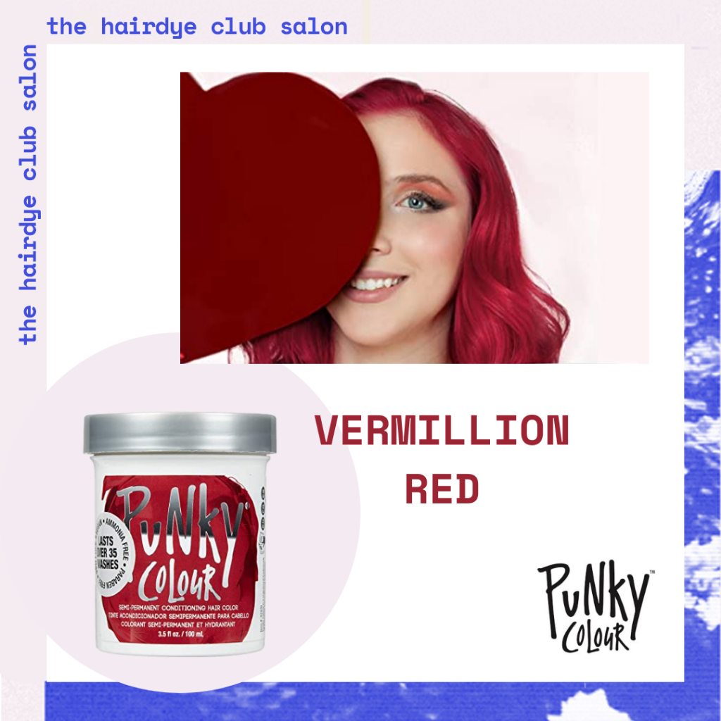 Thuốc nhuộm tóc Punky Colour Semi-permanent - Punky Color ( tone màu đỏ ...