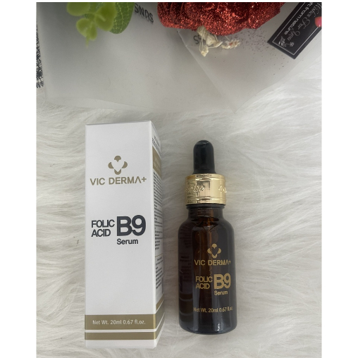 Serum B9 Vic Derma Folic Acid Cấp ẩm, Phục Hồi, Trẻ Hóa, Căng bóng da ...