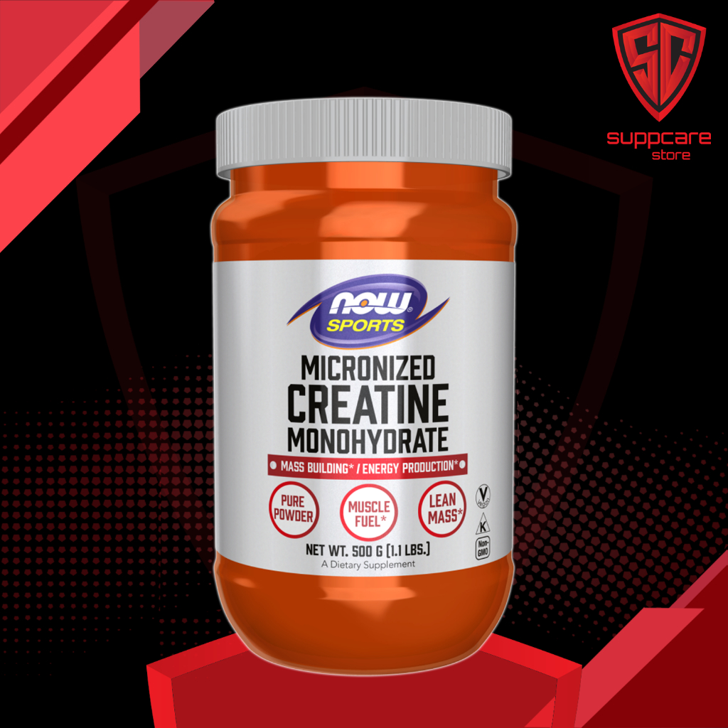 CREATINE | Bột Hỗ Trợ Tăng Cường Cơ Bắp | Now Micronized Creatine ...