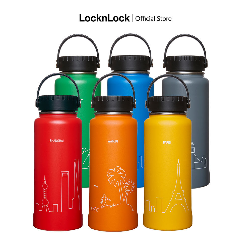 Bình giữ nhiệt Lock&Lock bằng thép không gỉ RigaTumbler 897ml LHC4160 ...