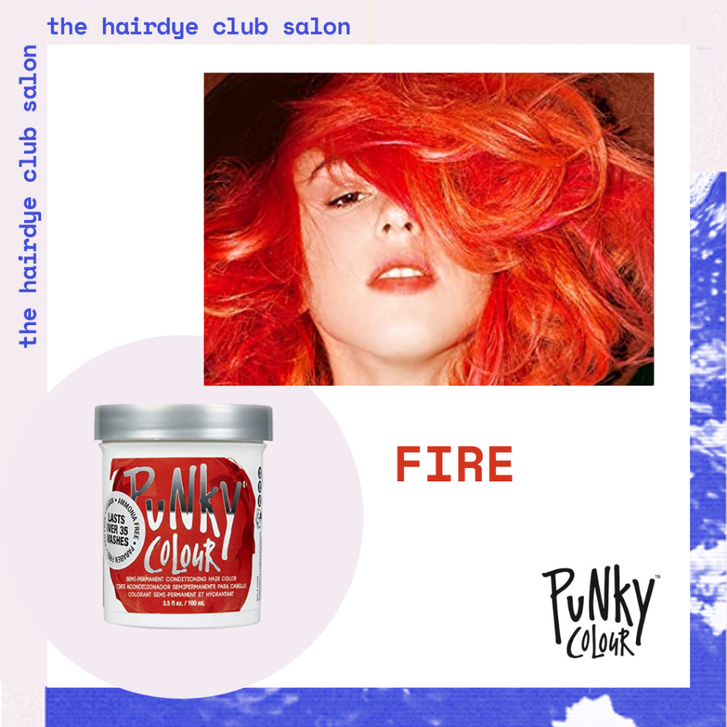 Thuốc nhuộm tóc Punky Colour Semi-permanent - Punky Color ( tone màu đỏ ...