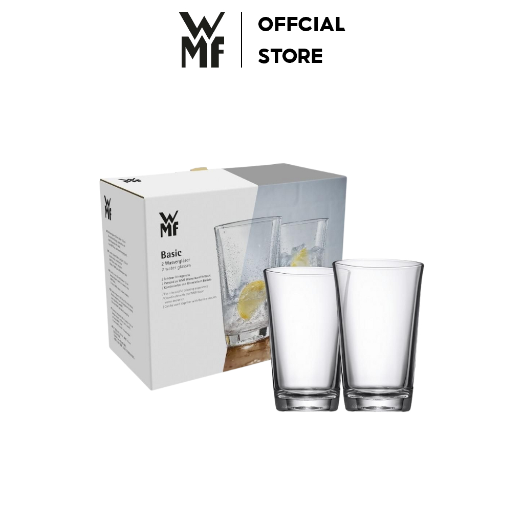 Set 2 Cốc Thủy Tinh WMF WATER GLASS Dung Tích 0.25L Cao Cấp, Nhập Khẩu ...