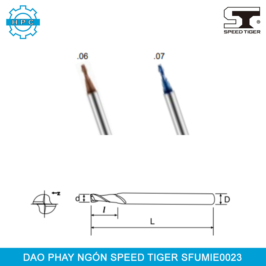 Dao phay Speed Tiger SFUMIE0023 | Shopee Việt Nam