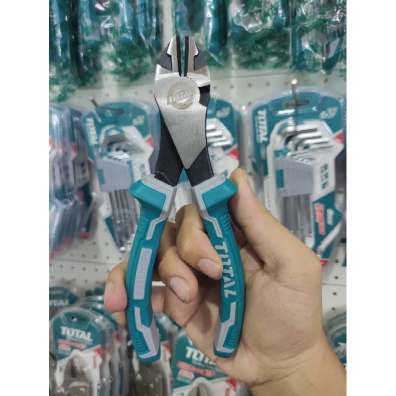 Kềm Cắt Đầu Nặng 7"(180mm) / TOTAL / THT27716 / Chất liệu bằng thép CR ...