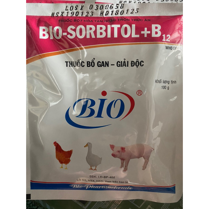Giải Độc Gan Bổ Gan BIO SORBITOL B12 | Shopee Việt Nam
