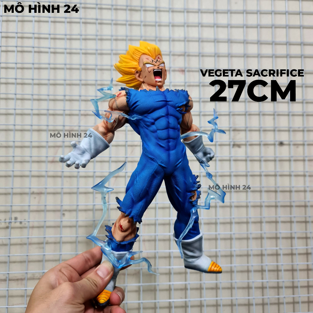 Mô hình tượng figure Majin Vegeta Sacrifice outbreake nhựa pvc BT ...
