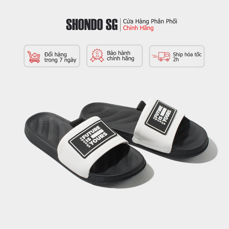 [Chính hãng]Shondo Dép Trendy II TEM SHONDO IS YOUR đen TRE1001 ...