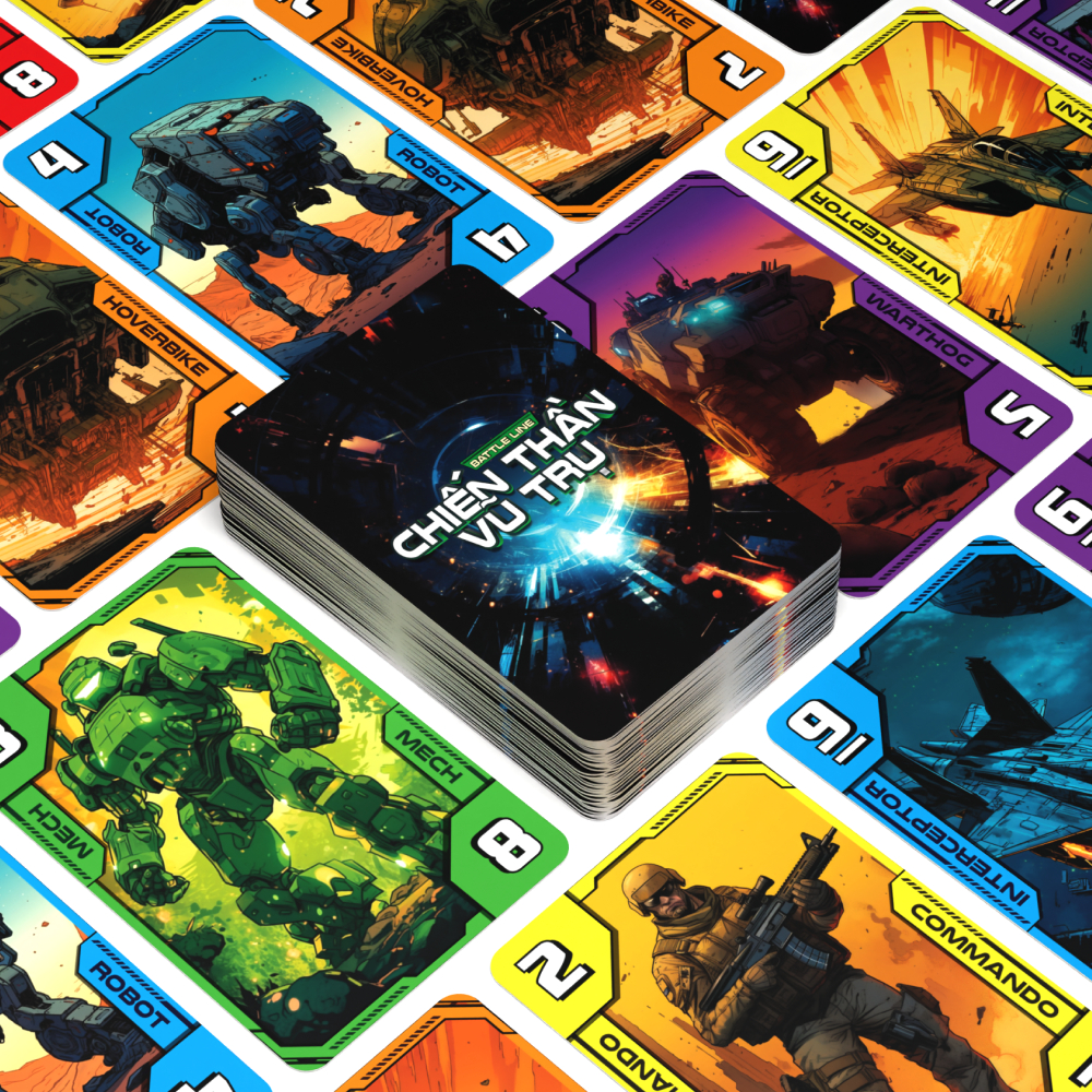 Chiến thần vũ trụ | Battle Line | Card game kinh điển từ Reiner Knizia ...