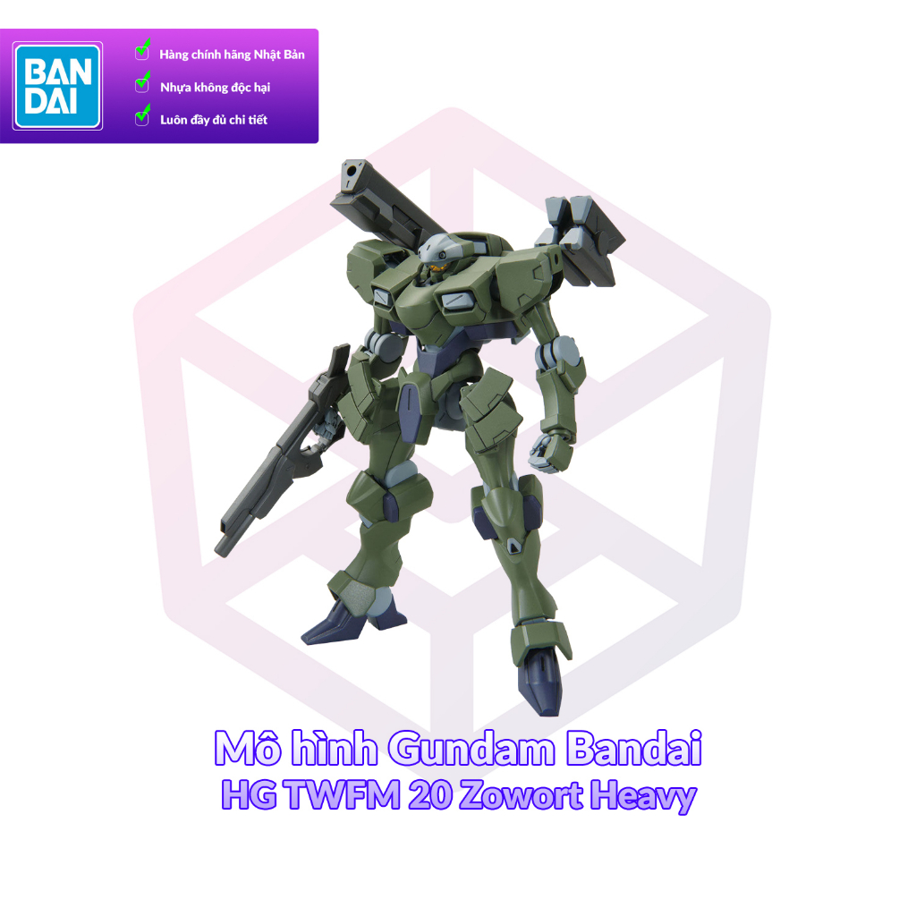 Mô hình Gundam Bandai HG TWFM 20 Zowort Heavy 1/144 The Witch From ...
