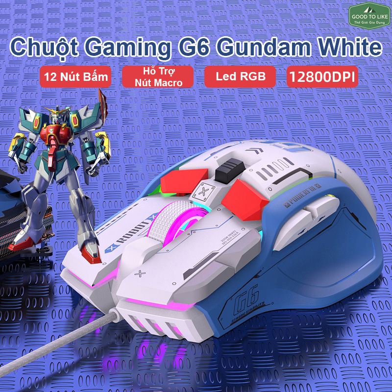 Chuột Máy Tính Gaming G6 Gundam,Bumblebee.Chuột Máy Tính Văn Phòng Có ...
