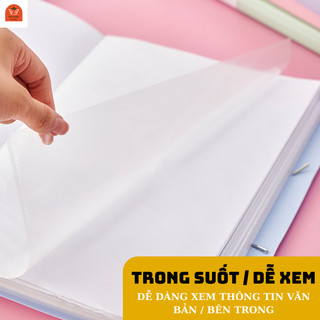 File lá đựng tài liệu a4 30 60 túi đựng tài liệu -bìa kẹp đựng tài liệu ...