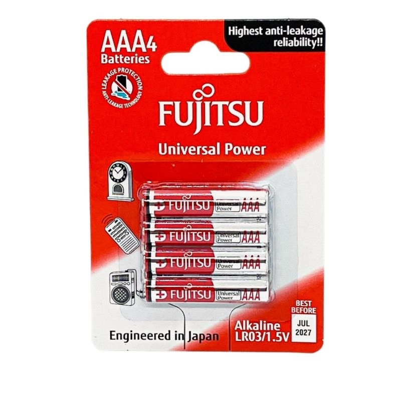 Pin Fujitsu AAA vỉ 4 viên chính hãng | Shopee Việt Nam