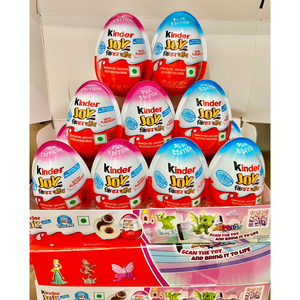 Trứng Socola Kinder Joy Ấn Độ, đồ chơi bé trai và bé gái 20g | Shopee ...