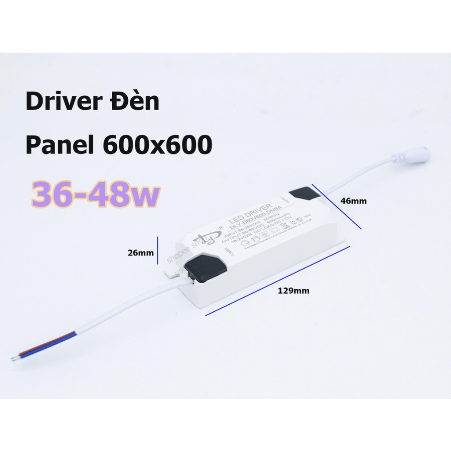 Nguồn đèn Led Panel 36-48w Driver đèn Led Panel - Driver đèn led panel ...