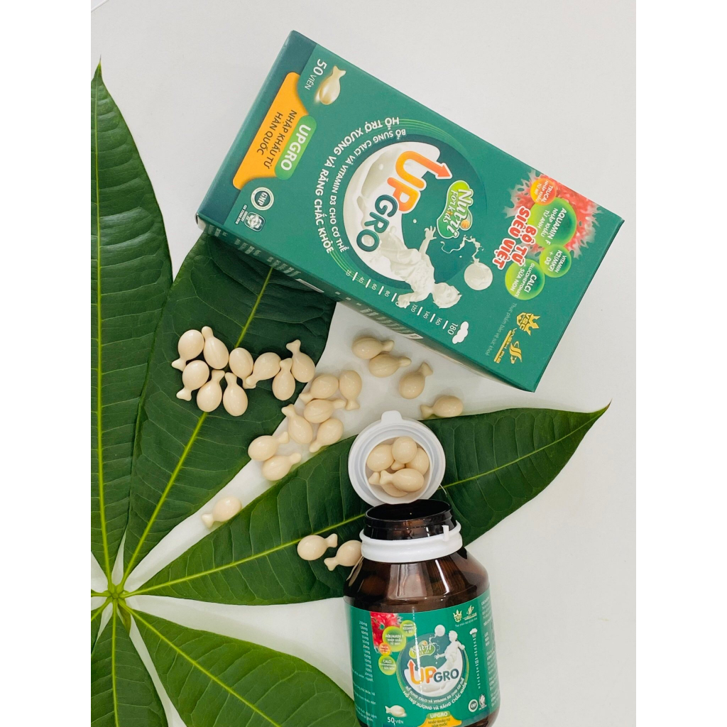 VIÊN HỖ TRỢ CHIỀU CAO CHO BÉ NUTRI FOR KIDS UPGRO,GIÚP BÉ PHÁT TRIỂN ...