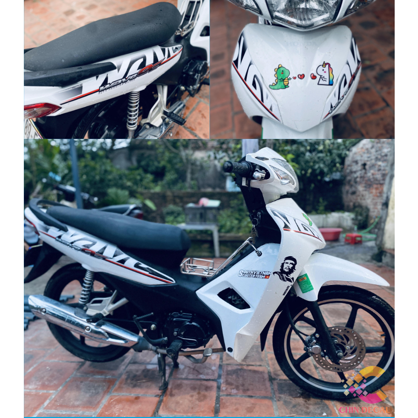 Tem WAVE ALPHA 110 Mẫu Zin Mới Hot Nhất | Nhiều Màu | Decal cao cấp 3 ...