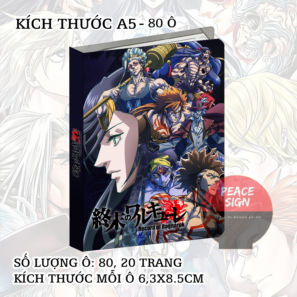 Album đựng card OnePiece Genshin ChainsawMan SpyxFamily LOL Gotoubun ...