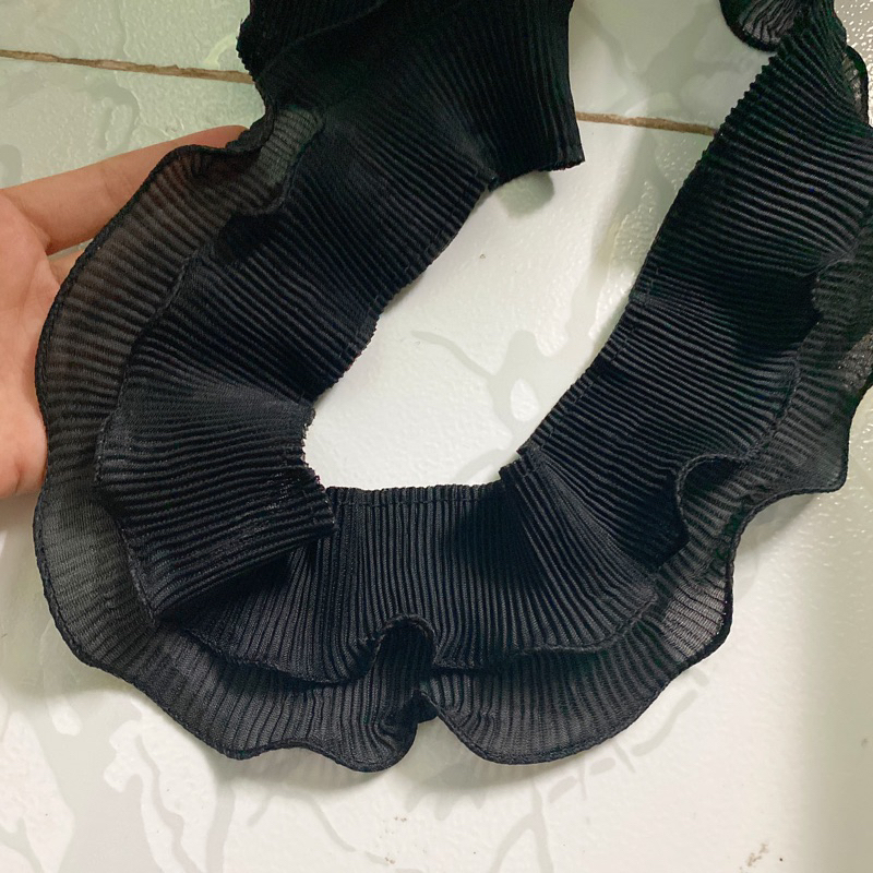 BÈO NHÚN DẬP LY 2 TẦNG CÓ CHUN CO GIẢN BẢNG 8.5cm | Shopee Việt Nam