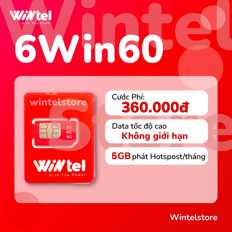 SIM Data Wintel Win60 6 THÁNG - KHÔNG GIỚI HẠN Data tốc độ cao | Shopee ...