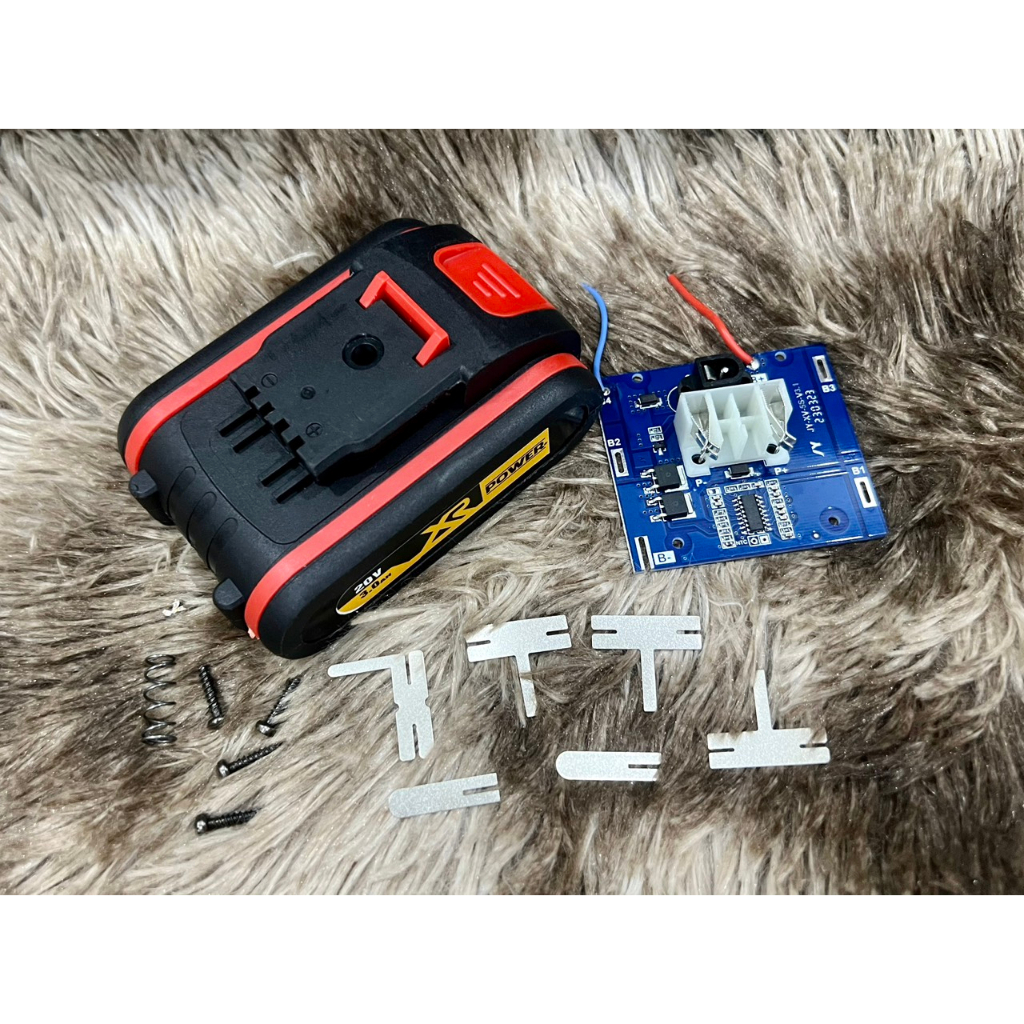 Vỏ mạch pin Voto China 18V - 21V 5S - 1P, lắp 5 cell 18650, jack đứng | Shopee Việt Nam