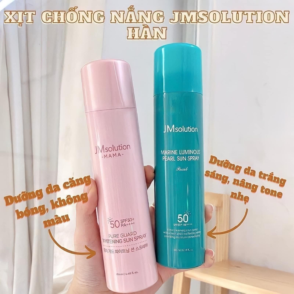 Xịt Chống Nắng Body JM Solution Hàn Quốc - CHỐNG NẮNG TOÀN THÂN JMSOLUTION 180ML | Shopee Việt Nam