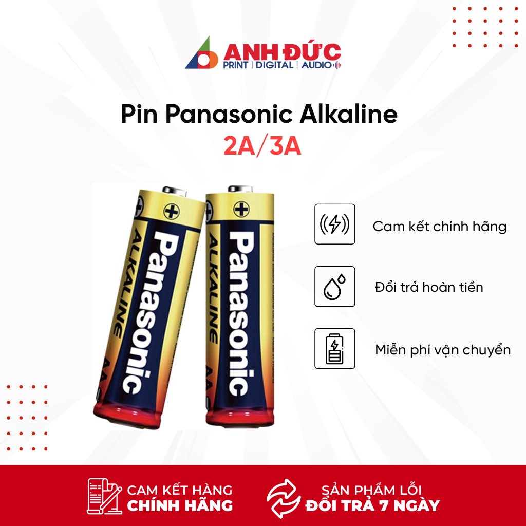 Pin Alkaline cho máy ảnh Instax Mini 9, mini 11 | Pin Panasonic AA AAA ...