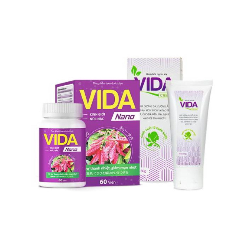 Bộ Sản Phẩm Vida Nano & Vida Cream | Shopee Việt Nam