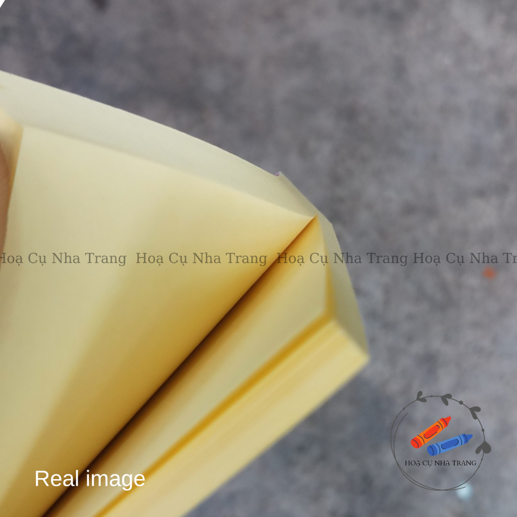 [HOẠ CỤ NHA TRANG] Giấy Note Ghi Chú (Stick Notes) G-Star Màu Vàng Kích ...